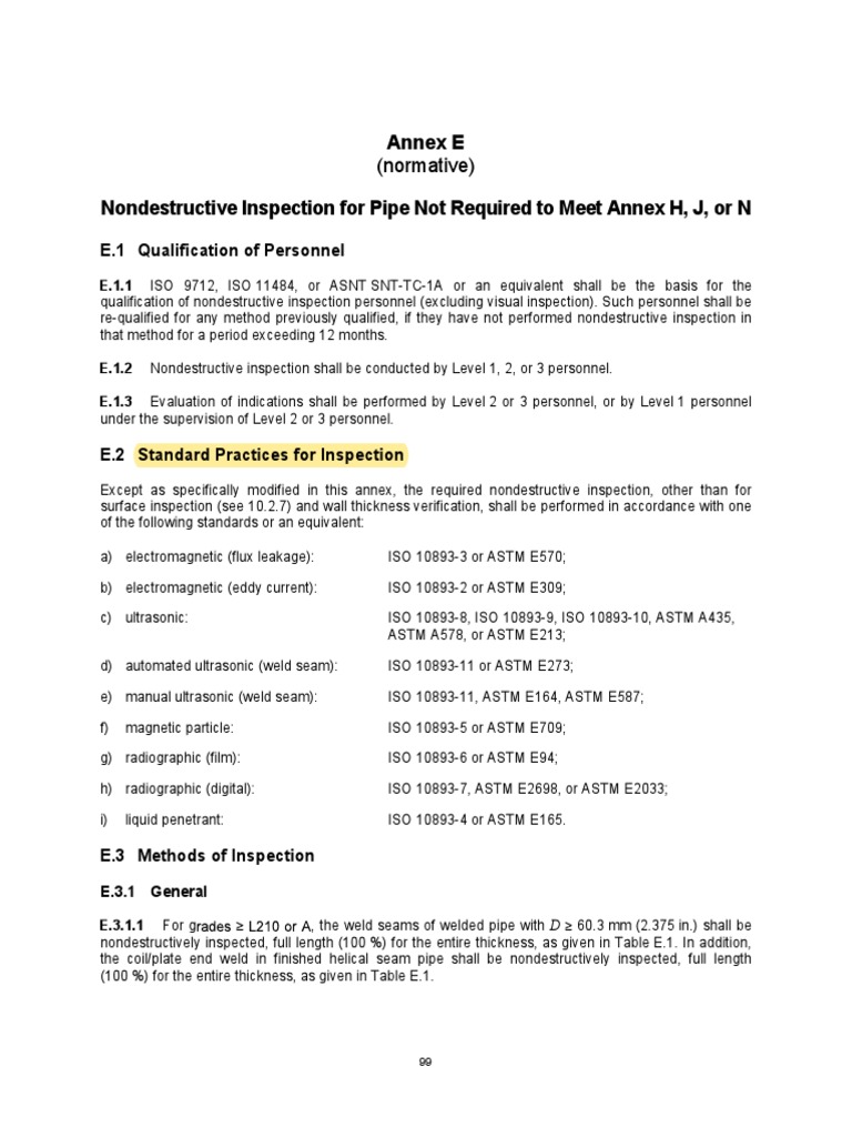 NDT Requirements | PDF | Nondestructive Testing | Business Process