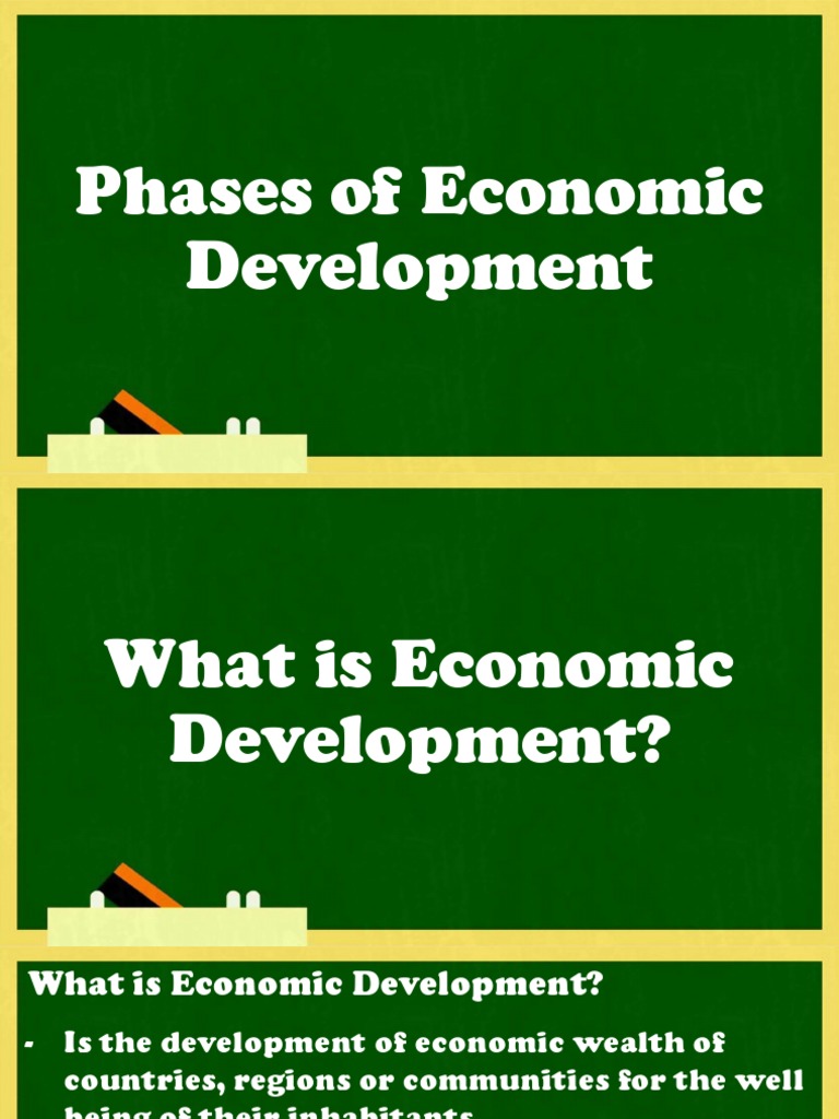 Phases of Economic Development Explained | PDF | Economic Development ...