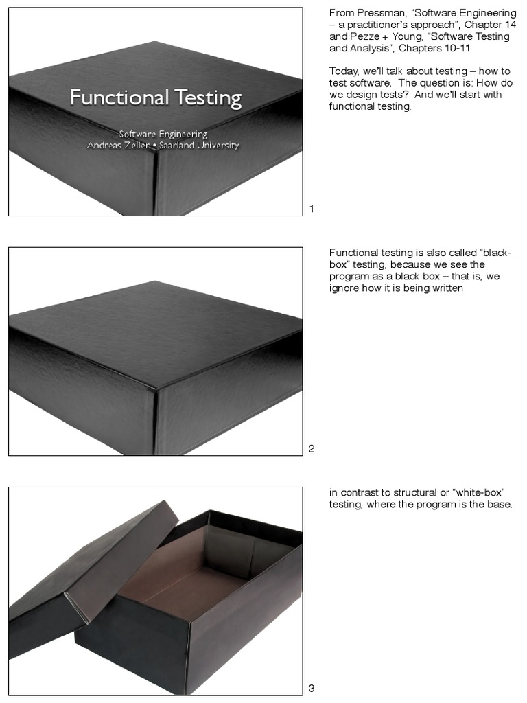 Overview of Functional Testing | PDF | Software Testing | Internet ...