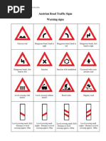Zimbabwe Road Traffic Signs | PDF