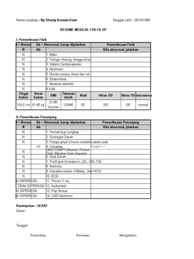Template Mcu Lengkap | PDF
