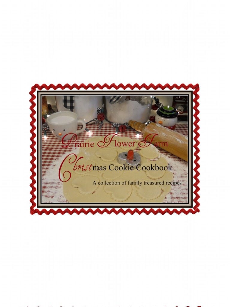 Prairie Flower Farm Christmas Cookbook | PDF | Teaspoon | Meringue