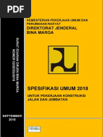 Surat Edaran Nomor 11-SE-Db-2020 Spesifikasi Umum Jalan Bebas Hambatan Dan Jalan Tol | PDF