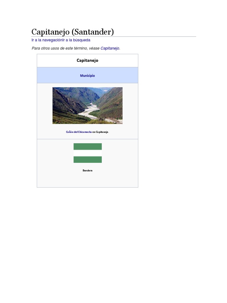 Capitanejo | PDF | Naturaleza