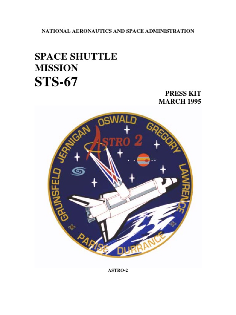 STS-67 Press Kit | PDF | Stars | Telescope