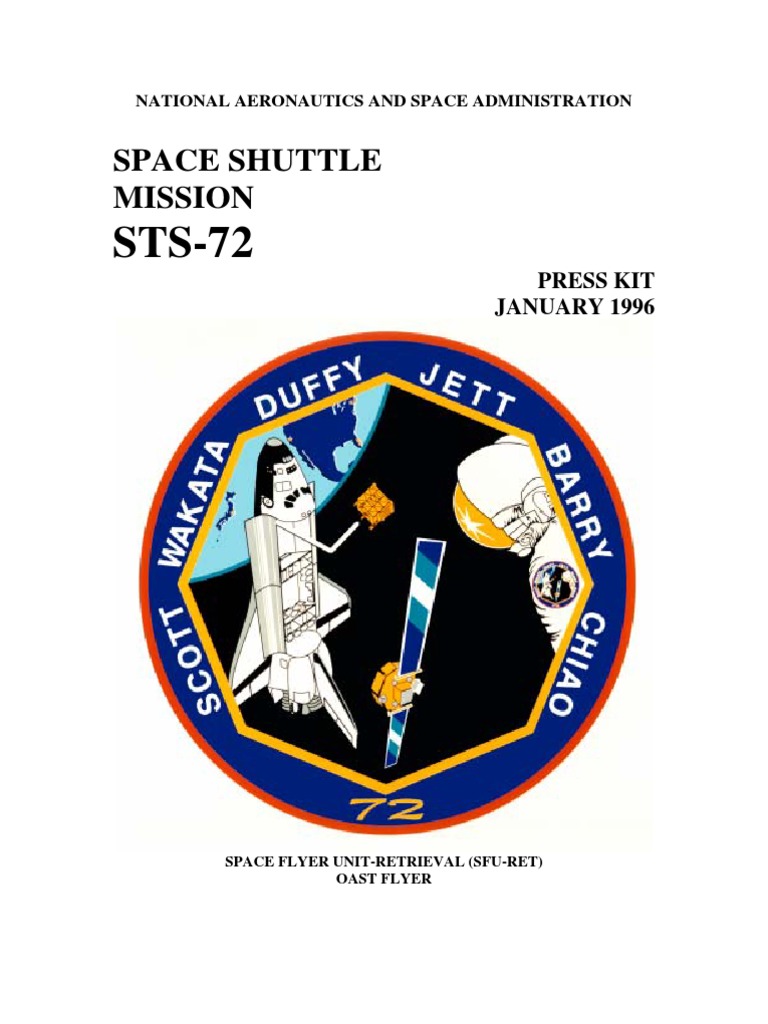 STS-72 Press Kit | PDF | Aerospace Engineering | Spaceflight Technologies
