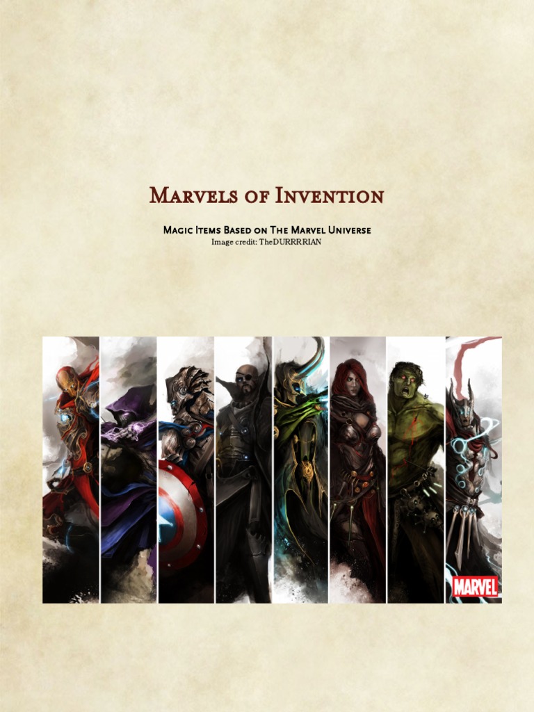 Marvel DND | PDF | Shield | Leisure