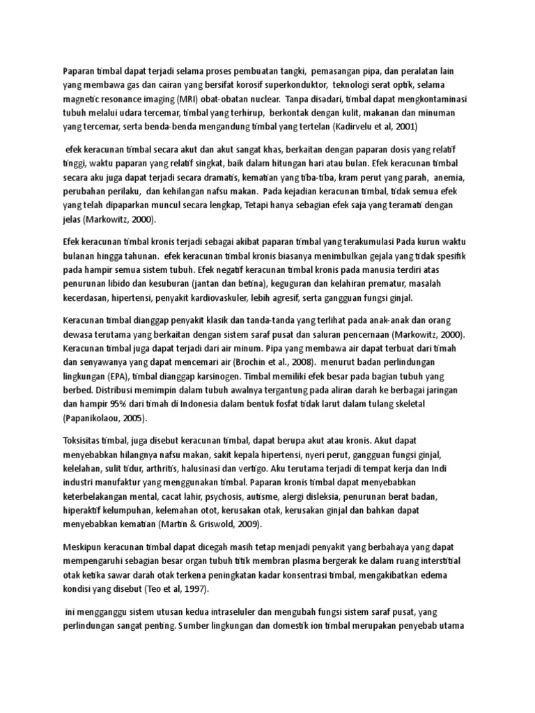 Paparan timbal-WPS Office | PDF