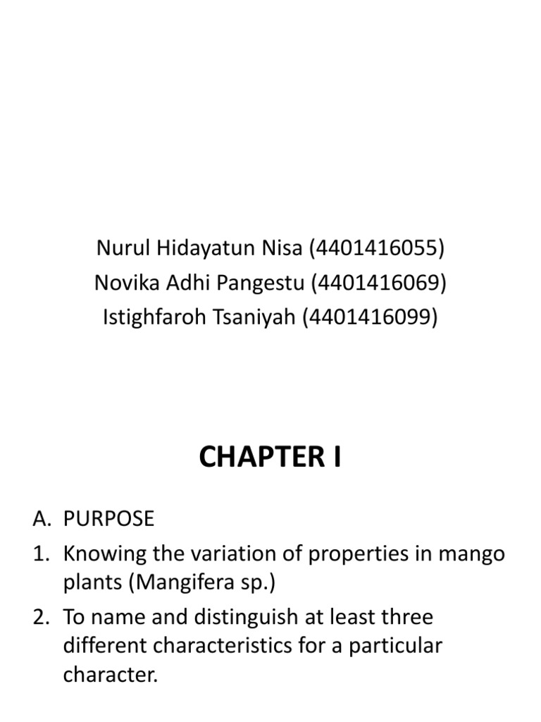 Laporan Variasi Genetik | PDF | Genetic Diversity | Phenotypic Trait