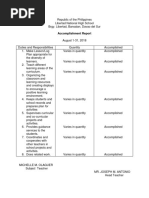 Deped Teacher 1 Applicant Checklist | PDF