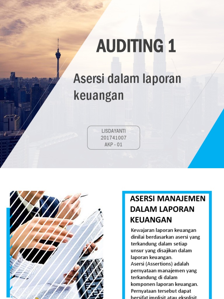 Klasifikasi Asersi dalam Audit Keuangan | PDF