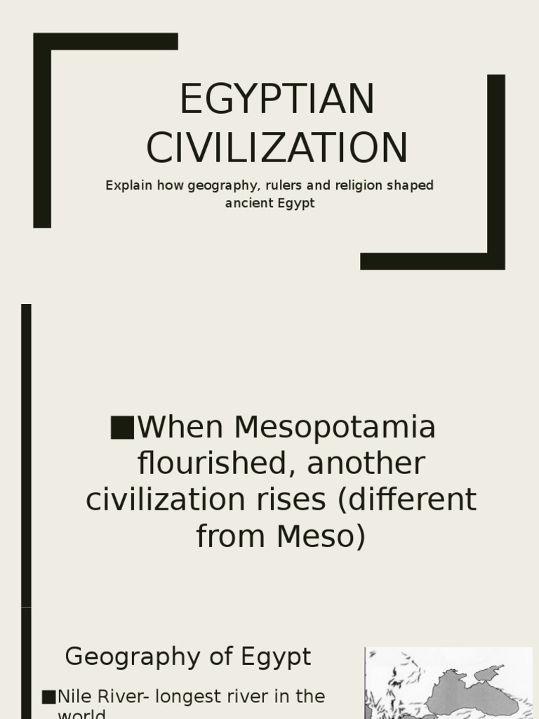 Egyptian Civilization | PDF | Thebes | Ancient Egypt