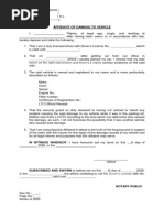 LTO - Affidavit of Undertaking | PDF