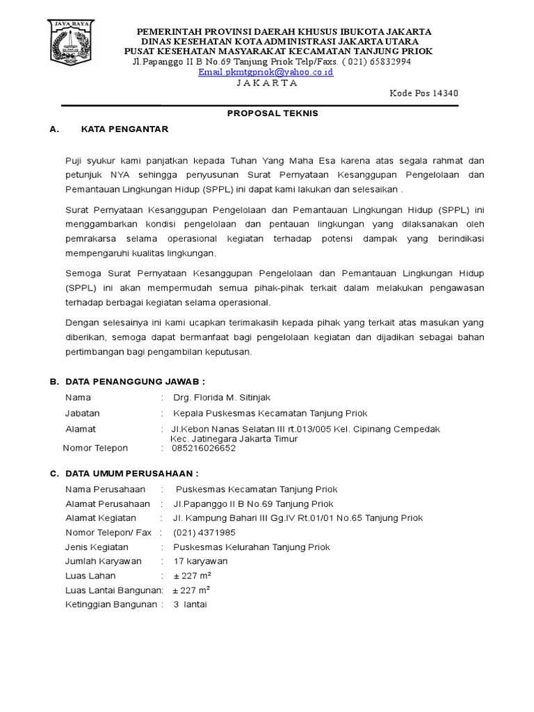 Proposal SPPL TP | PDF | Sains & Matematika