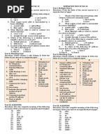 1st QUARTER Exam TLE 7-Matatag | PDF | Microsoft Word | Computing