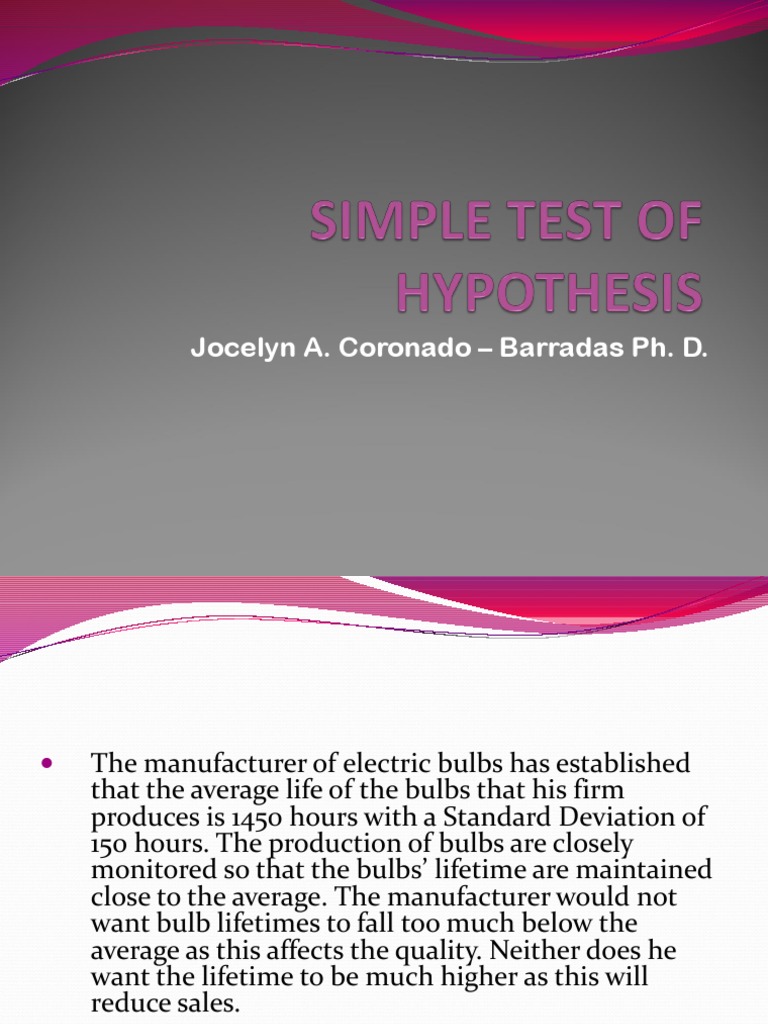 Statistical Hypothesis Testing Examples | PDF | Statistics | Student's ...