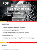 Audit Opening Meeting Guidelines | PDF | Audit | Iso 9000