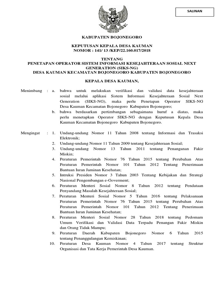 SK Operator Siks NG | PDF