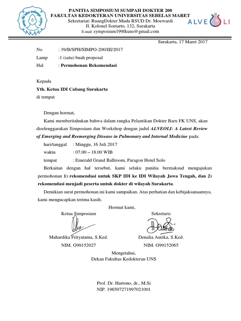 Simposium Dokter Baru FK UNS 2017 | PDF | Kesehatan Holistik | Sains ...