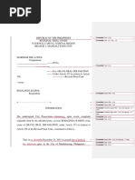 Pre-Trial Script | PDF | Witness | Affidavit