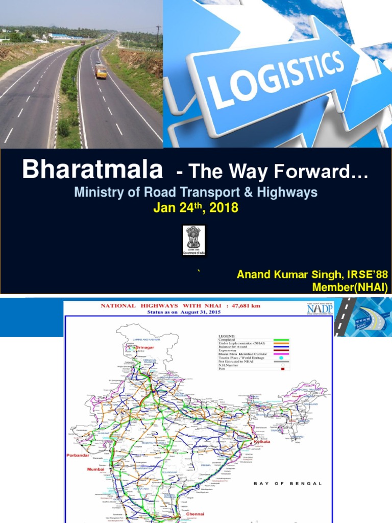 IRICEN 24jan, Bharat Mala | PDF | Road | Road Infrastructure
