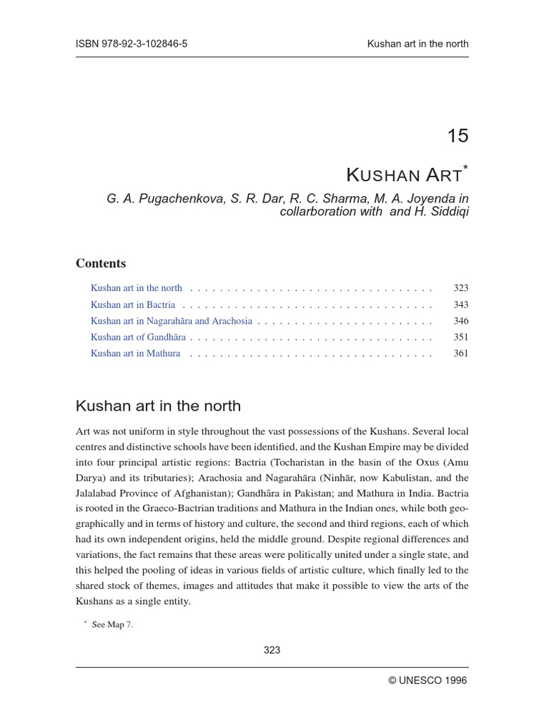 Vol - II Silk Road - Kushan Art BIS | PDF | Sculpture | Jewellery