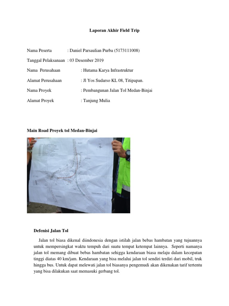 Laporan Akhir Field Trip | PDF