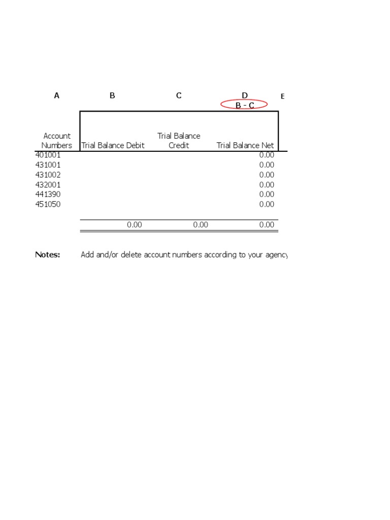 130363913AR - Revenue Reconciliation Template | PDF | Debits And ...