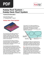 Kalzip Installation Manual PDF | PDF | Roof | Screw