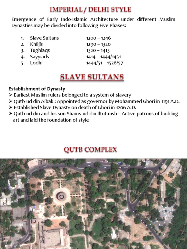 Slave Dynasty | PDF | Architectural Design | Architecture