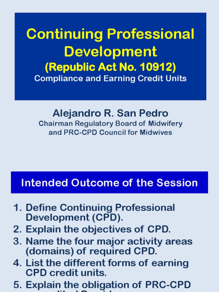 Continuing Professional Development RA No 10912 | PDF | Professional ...