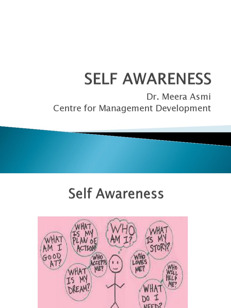 Ppt-Self Awareness | Download Free PDF | Self Awareness | Self