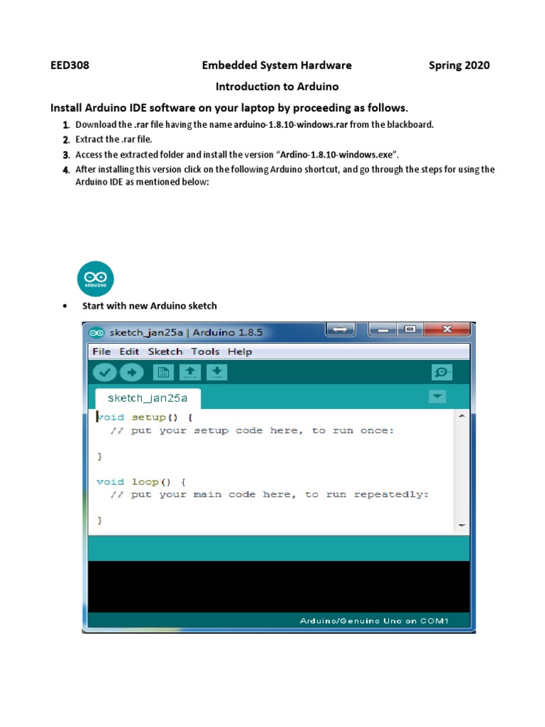 Introduction To Arduino Uno | PDF | Subroutine | Arduino