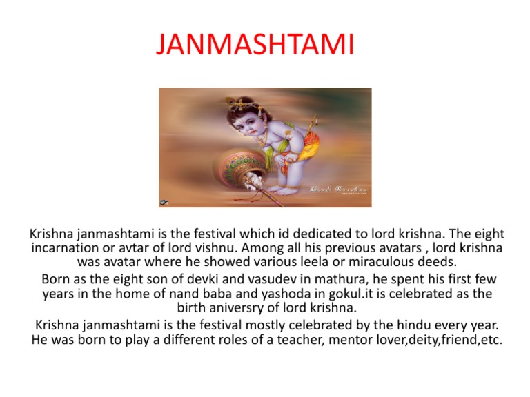 JANMASHTAMI | PDF