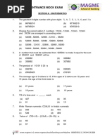 Fraction and Decimals Mcqs | PDF | Division (Mathematics) | Naming Conventions