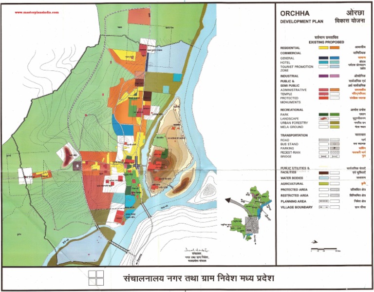 orcha-development-plan-map