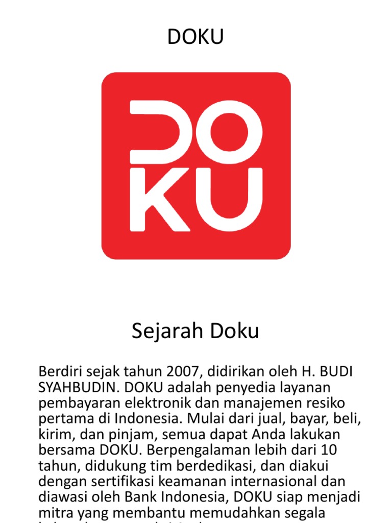DOKU | PDF | Pengelolaan Keuangan & Uang