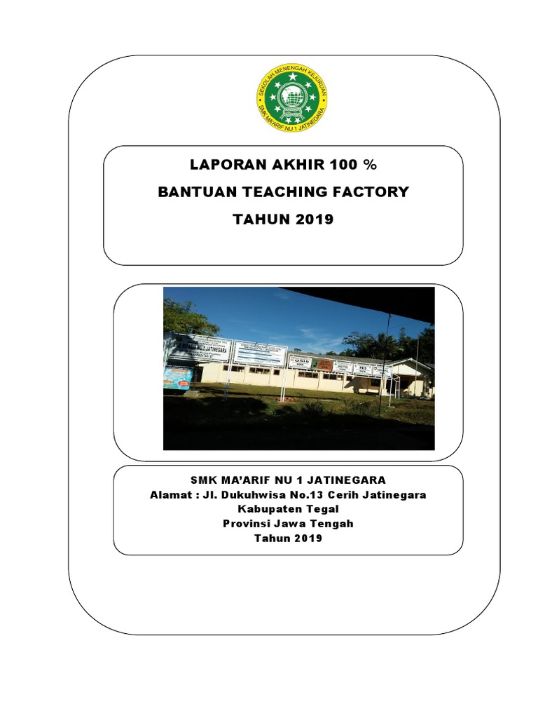 Laporan Tefa 100% | PDF