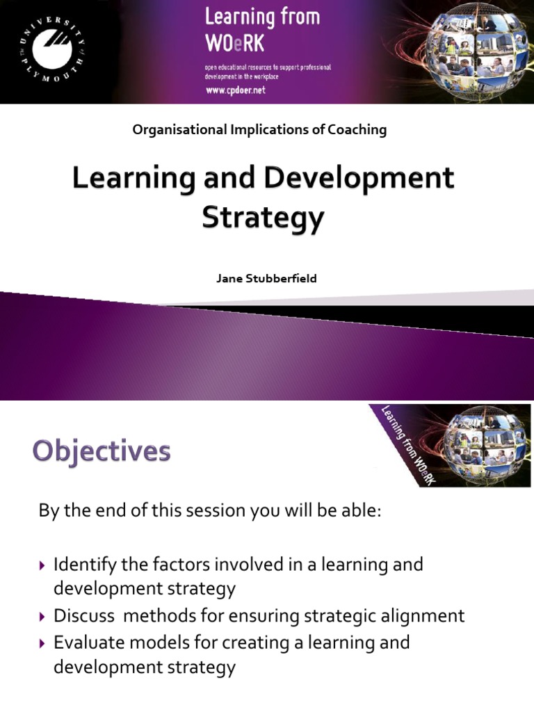 01 Learning and Development Strategy | PDF | Strategic Management ...