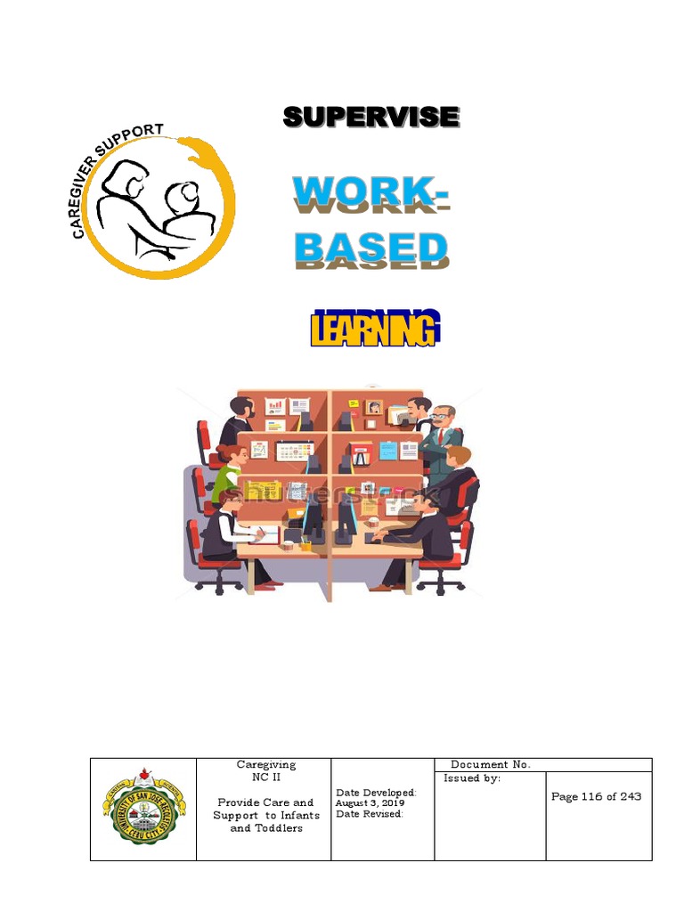 Supervise Work - Based Learning | PDF | Occupational Safety And Health ...
