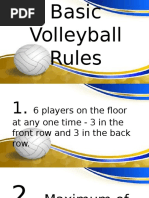 Volleyball Hand Signals | PDF