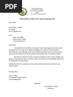 Letter of Request For Fogging and Misting | PDF | Health Sciences ...