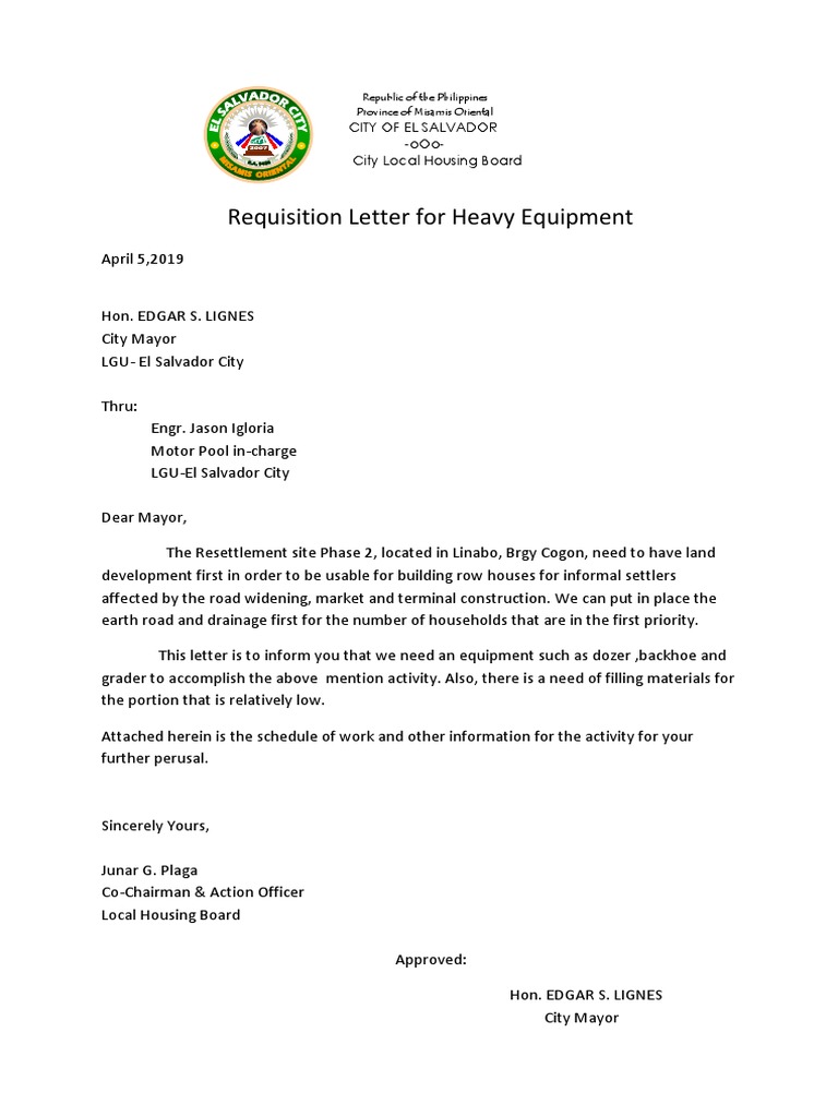 Letter Request | PDF