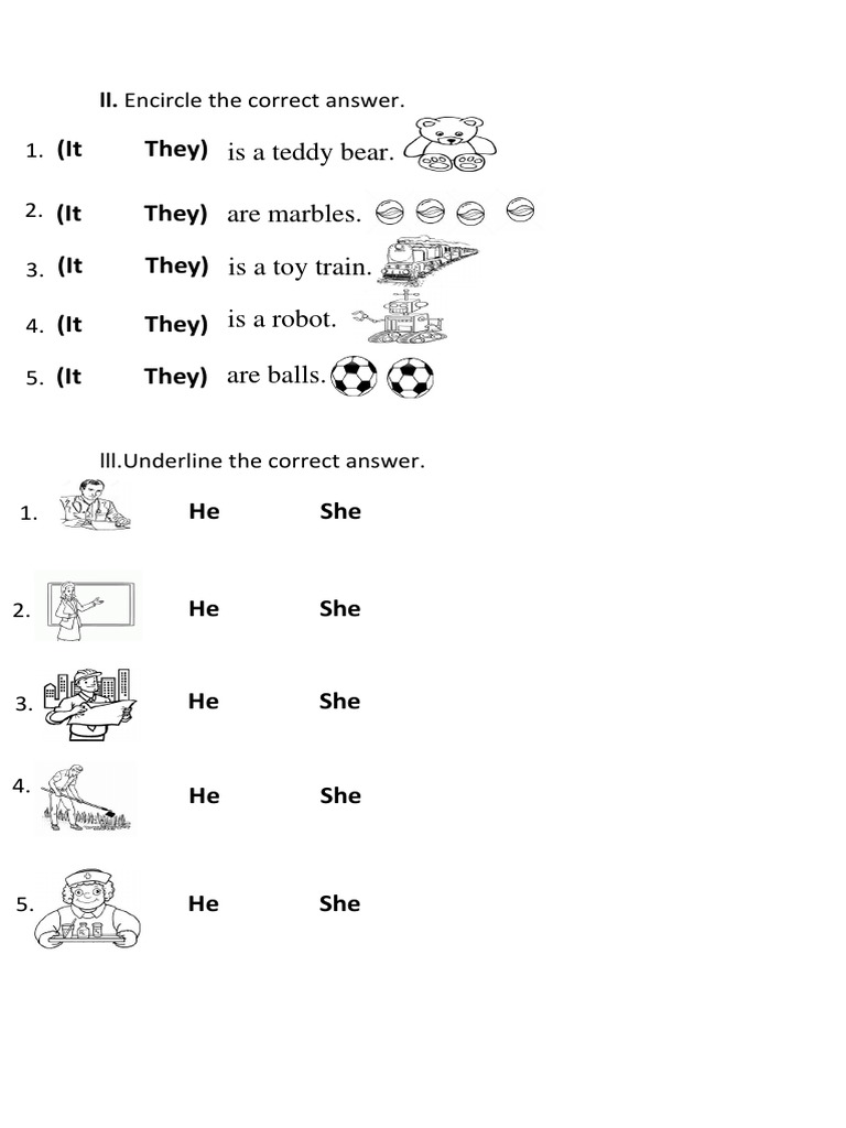 Encircle The Correct Answer | PDF