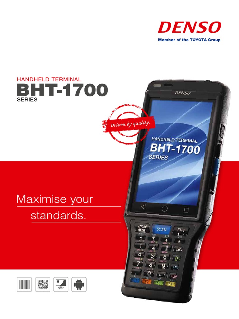 Denso - BHT 1700 | PDF | Qr Code | Computer Keyboard
