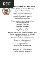Quezon City Hymn | PDF