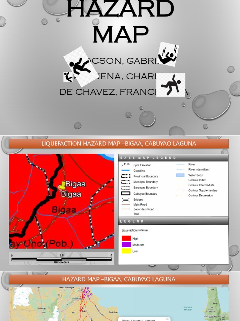 HAZARD MAP// Bigaa, Cabuyao City Province of Laguna | PDF