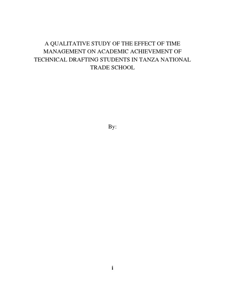 Time Management Research | PDF | Time Management | Professional Skills