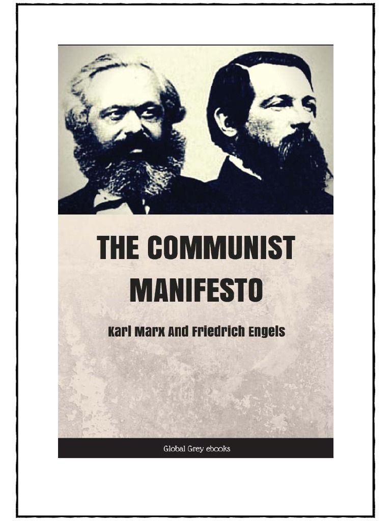 Marx & Engels: Class Struggle Insights | PDF | The Communist Manifesto ...