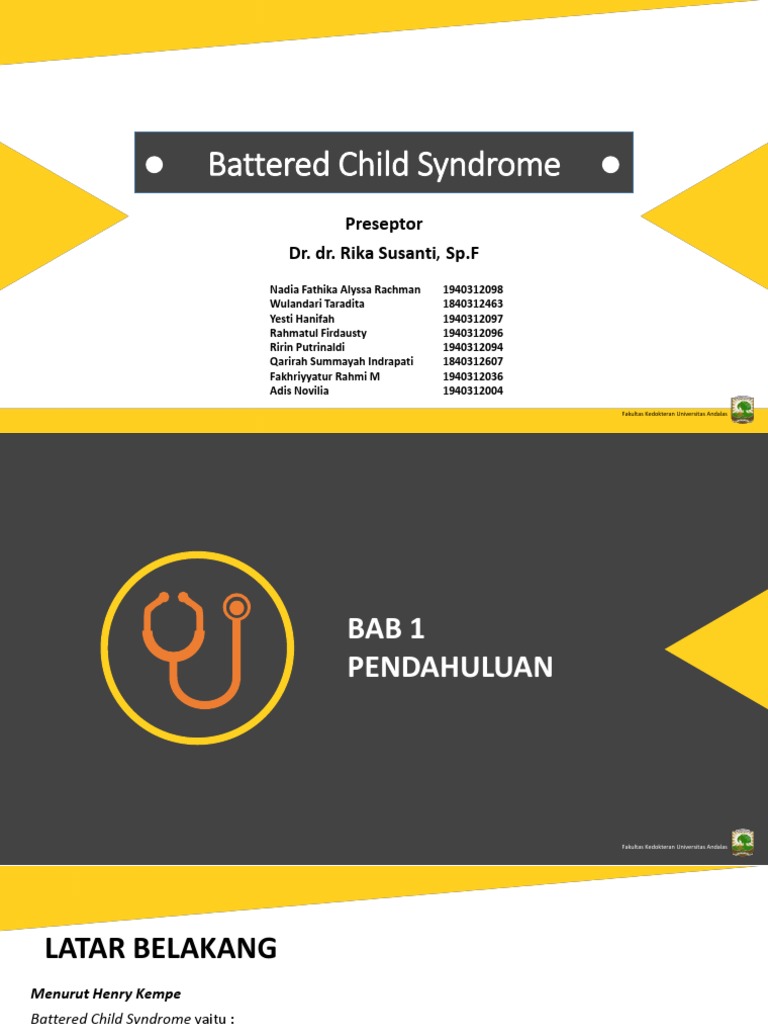 Battered Child Syndrome | PDF